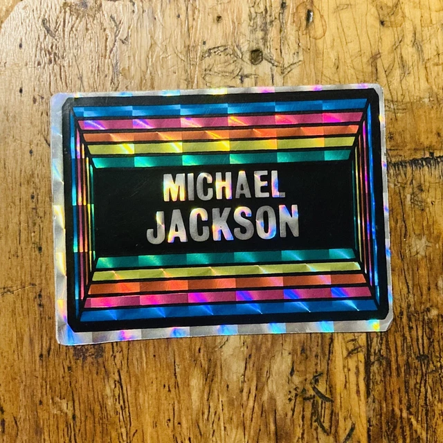 VTG 1980S MICHAEL Jackson Thriller Rainbow Vending Machine Prism ...