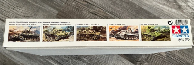 1976 TAMIYA 35087 Sturmgeschutz IV sdkfz163 Tank 1/35 Model Kit Opened ...