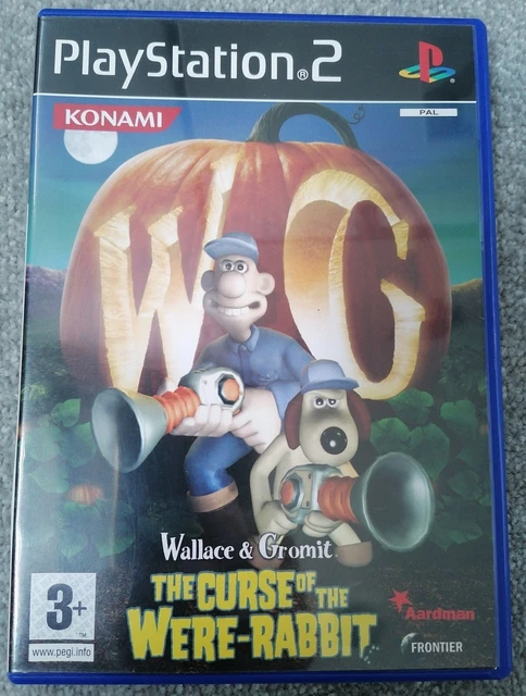 WALLACE & GROMIT The Curse of the Were-Rabbit PlayStation 2 PS2 With ...