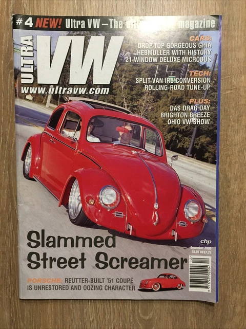 ULTRA VW MAGAZINE Early Issue Number 4 ..December 2003 .. £3.25 ...