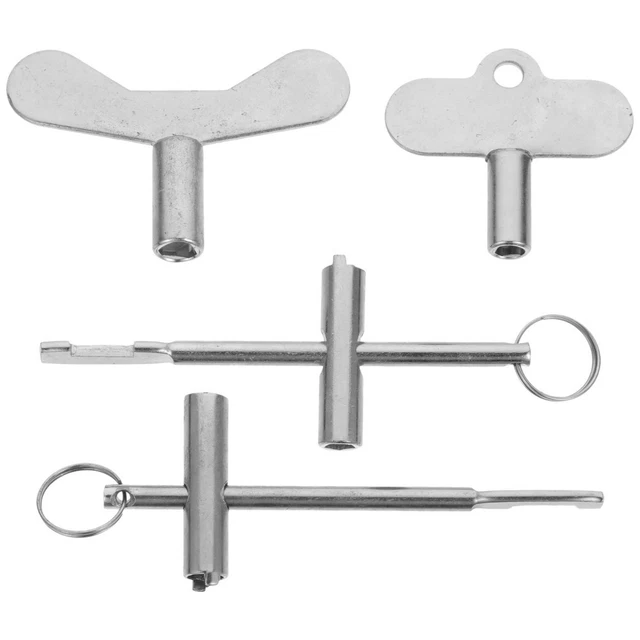1 SET WATER Meter Key Radiator Utility Key Plumbing Bleeding Air Vent ...