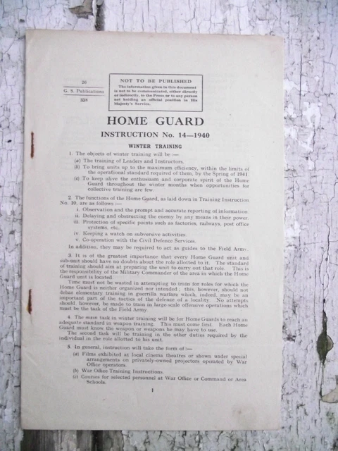 Home Front, World War II (1939-1945), Militaria, Collectables - PicClick UK