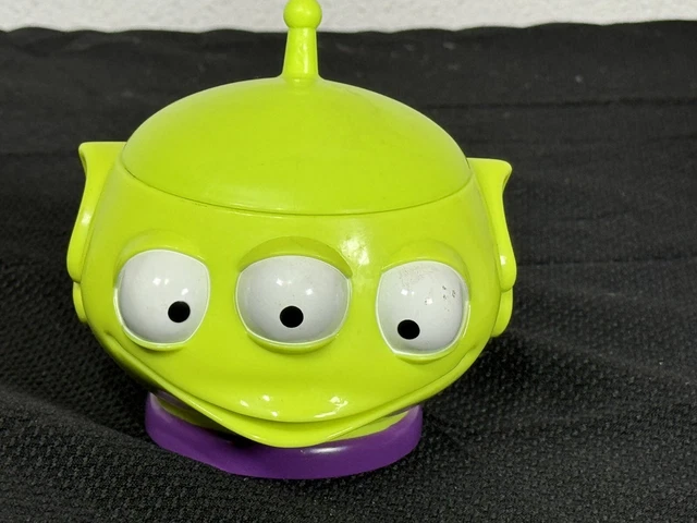 DISNEY ON ICE Toy Story Alien Souvenir Cup Pixar Hinged Lid Flip Top ...