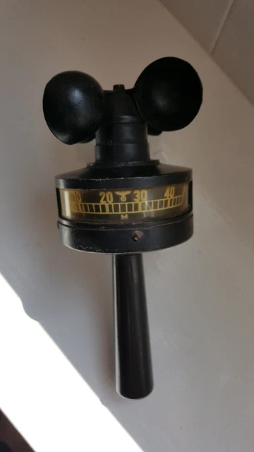 WW2 KRIEGSMARINE HANDWINDMESSER/ U-Boat Anemometer German Navy Orignal ...