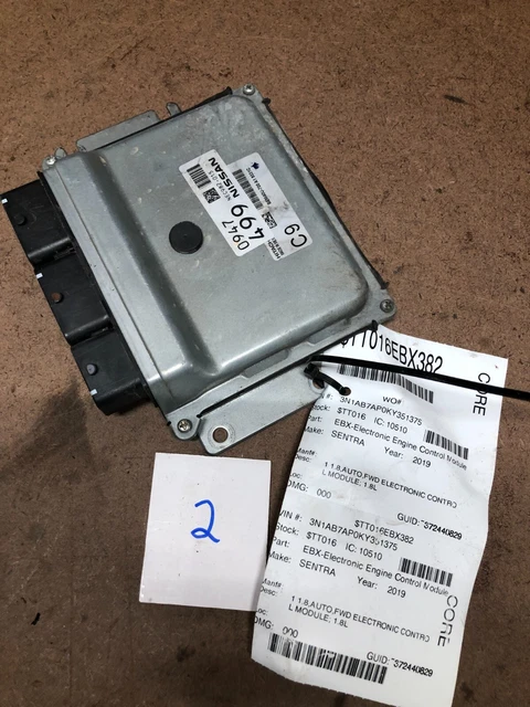 2019 NISSAN SENTRA 1.8 Engine Control Module Unit ECU ECM OEM NEC982 ...