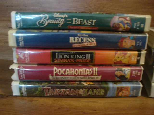 WALT DISNEY VHS Animated Movie's Lot of 9 $42.00 - PicClick CA