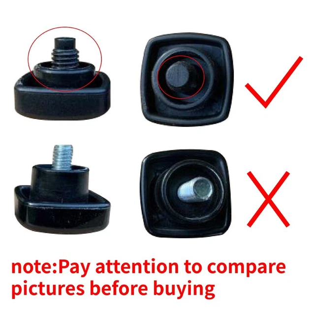 CARAVAN WINDOW STAY Lock Replacement Repair Kit Knob Black Motorhome ...