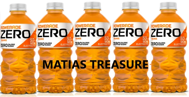 POWERADE ELECTROLYTE ENHANCED Zero Sugar Orange Sport Drink, 28 fl oz ...
