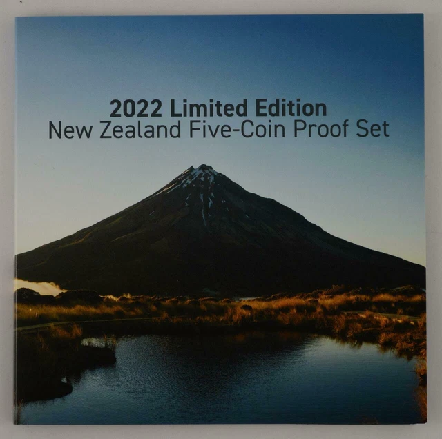 NEW ZEALAND - 2022 - Limited Five-Coin Proof Coin Set - Only 250 ...