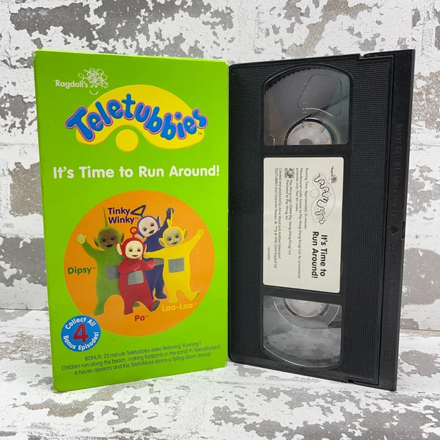 TELETUBBIES IT’S TIME to Run Around VHS 2004 Bonus Episode Vide Ragdoll ...