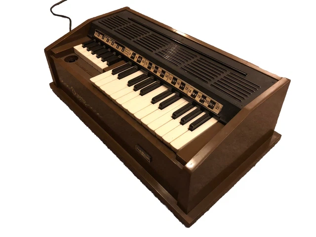 VINTAGE DUETTE EMENEE Audion Electric Chord Organ ONE KEY NOT WORKING £ ...