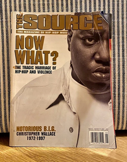 THE SOURCE MAGAZINE Biggie Notorious B.I.G. Vintage Rare April 1997 ...