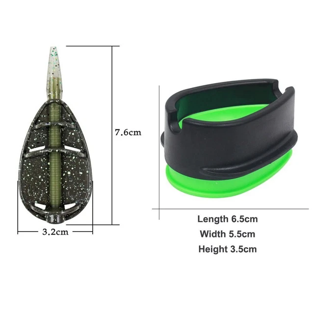 FEEDERS CARP FISHING Bait Inline Embed Feeder Inline Method Carp Fishing Feeder £11.16 - PicClick UK