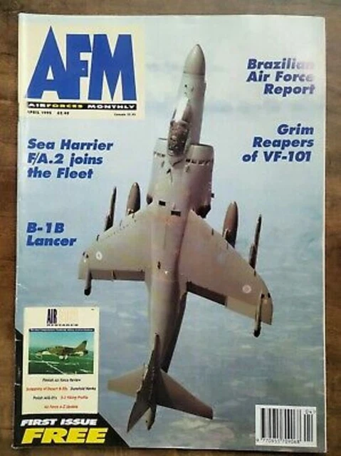 AFM - AIR Forces Monthly Magazine - April 1995 £3.62 - PicClick UK