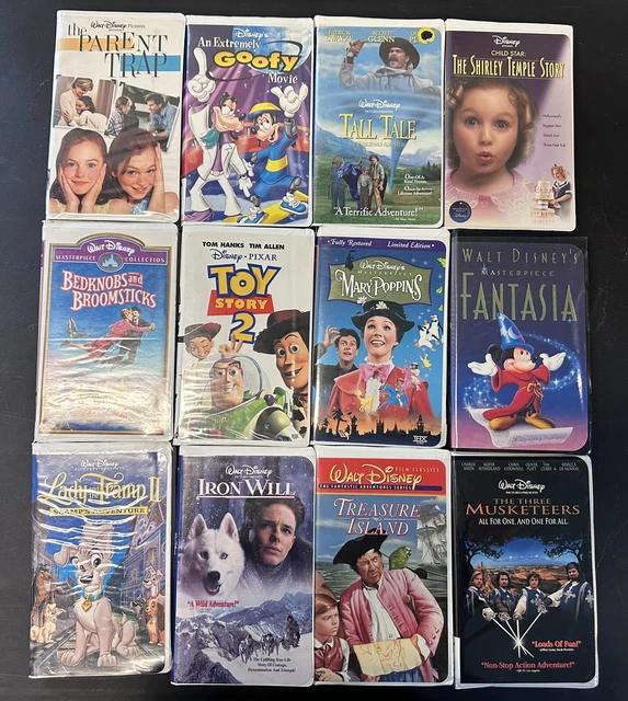 LOT OF DISNEY Vhs Lot Of 12 vhs; VHS Lot; Movie Lot EUR 3,72 - PicClick FR