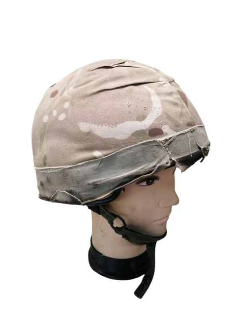 BRITISH ARMY MK7 Combat Helmet Ex MOD Surplus With Cover £53.99 ...