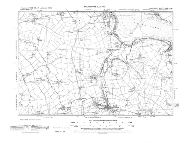 OLD MAP OF Padstow 1938 - Cornwall, repro Corn-18-SE £17.99 - PicClick UK