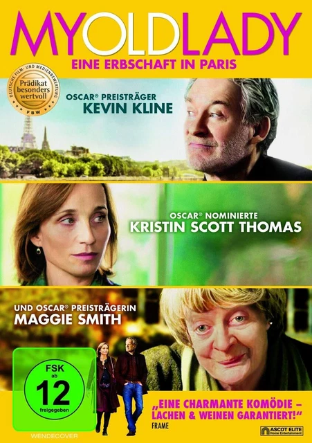 MY OLD LADY (DVD) Kevin Kline Maggie Smith Kristin Scott Thomas ...
