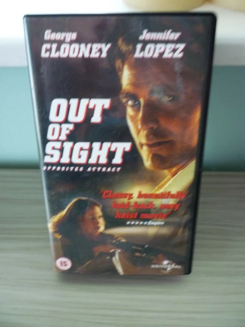 Out Of Sight Vhs 1999 J Lo George Clooney £0 50 Picclick Uk
