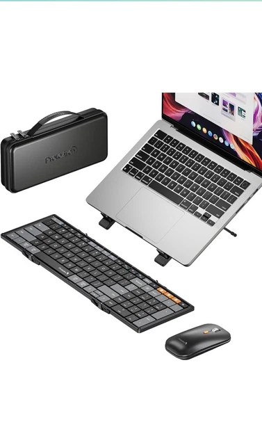 PROTOARC XKM01 CASEUP Foldable Keyboard, Mouse and stand $91.07 ...