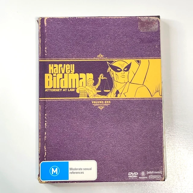 HARVEY BIRDMAN ATTORNEY At Law Volume One Cartoon Network DVD Region 4 ...