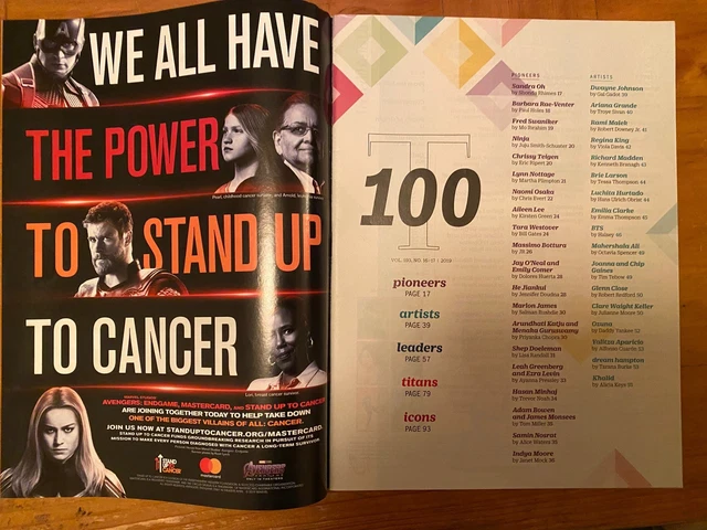 MO SALAH TAYLOR Swift Ariana Grande The 100 Most Influential Time ...