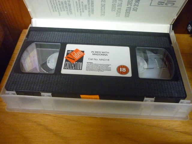 IN BED WITH Madonna Vhs Video £1.00 - PicClick UK