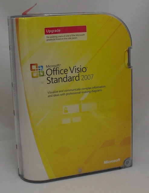 MICROSOFT VISIO STANDARD 2007 Version - Upgrade (D86-02715) £199.99 ...