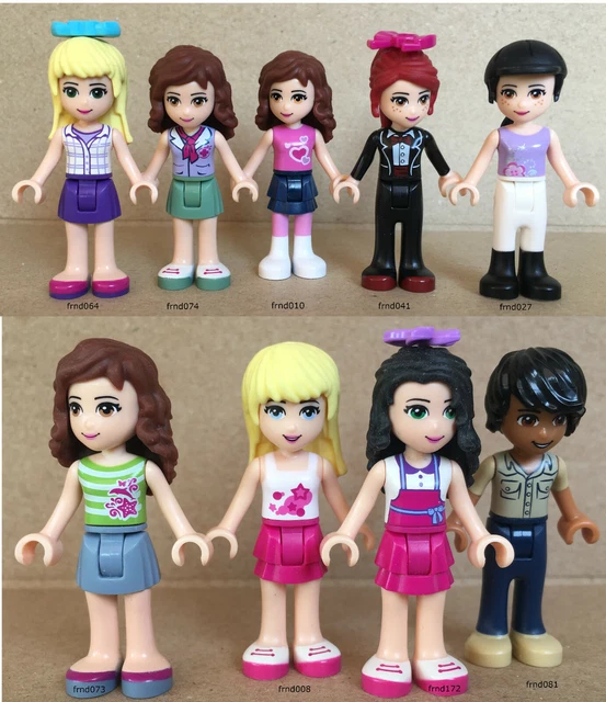 LEGO® FRIENDS MINIFIGURE Minidoll Stephanie Olivia Matthew Emma frnd ...