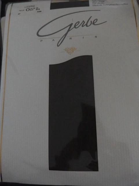 GERBE COLLANT JOUR ville taille 0 (36/38 EUR) voile extensible coloris ...