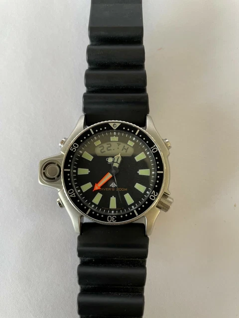 CITIZEN PROMASTER AQUALAND JP2000-08E Diver's Watch EUR 215,14 - PicClick FR