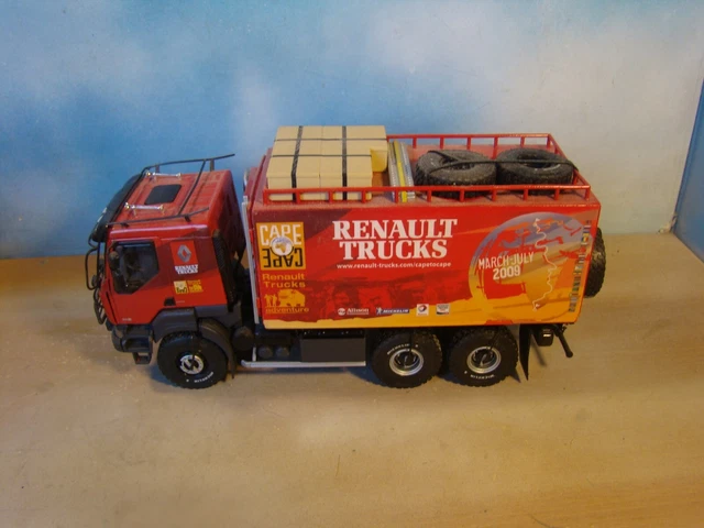 1/43 ELIGOR CAMION Renault Truck Kerax Rallye Raid Cape To Cape 2009 ...