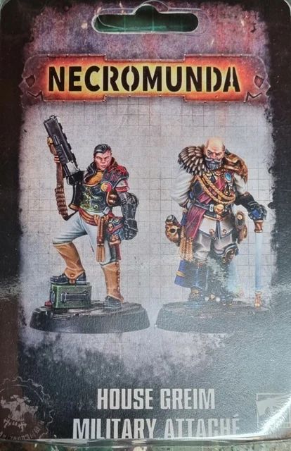 FORGE WORLD NECROMUNDA house greim military attache EUR 79,62 - PicClick FR