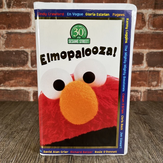 SESAME STREET ELMOPALOOZA (VHS, 1998) CTW 30 Year Anniversary £8.87 ...