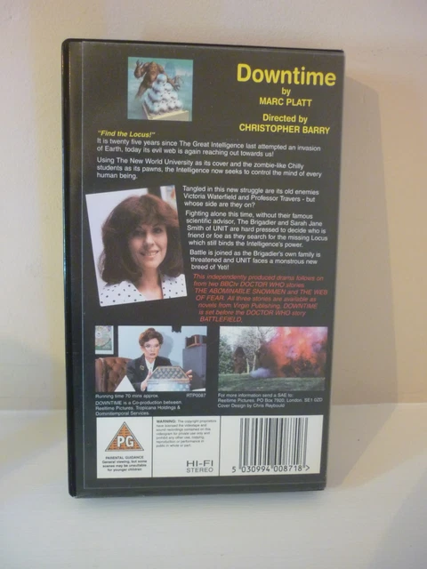 DOWNTIME (1995) VHS Cassette Doctor Who Drama spin off £16.15 - PicClick UK