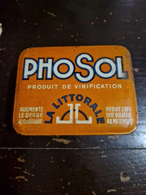 ANCIENNE PUBLICITAIRE PHOSOL La Littorale Vin Alcool EUR 5,50 - PicClick FR