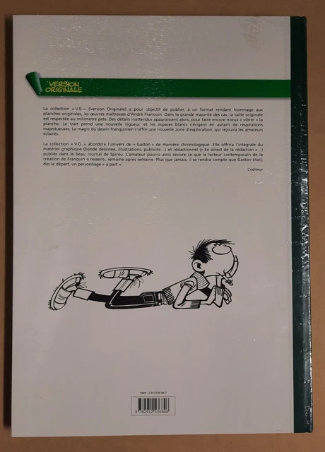 GASTON LAGAFFE INTEGRALE Version Originale Vo 1959-1960 Eo Tl Neuf Sous ...