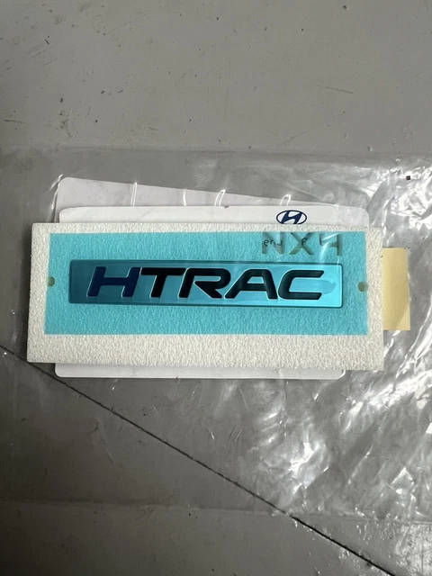 GENUINE NEW HYUNDAI HTRAC BOOT BADGE Rear Emblem For Tucson 2022+ 86316 ...