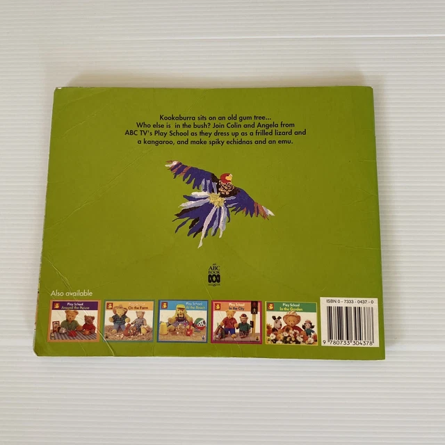 PLAY SCHOOL IN The Bush John Fox ABC Kids Book 90s Jemima Humpty Dumpty ...