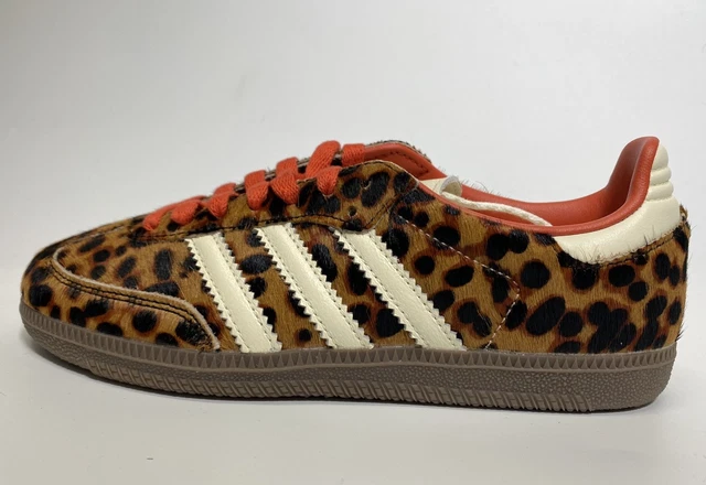 ADIDAS SAMBA OG ‘Preloved Red/Orange Leopard’ | UK 4 | JI2734 | Fast ...