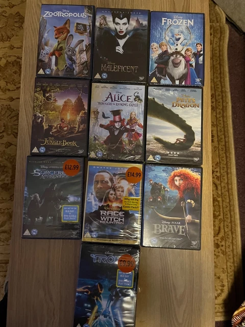 DVDS X9 DISNEY PG , Fantasy, Adventure Etc, New Sealed, Please View ...