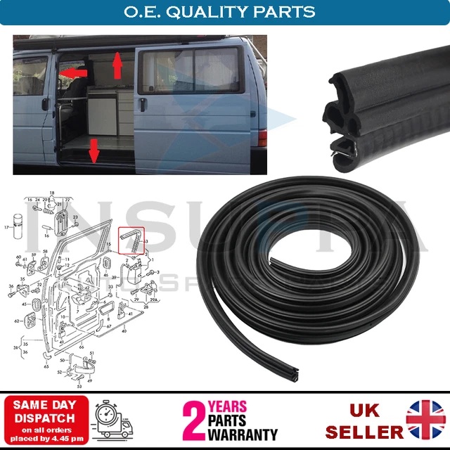 SLIDING SIDE DOOR Body Rubber Seal 5M For VW Transporter T4 MK4 90-03 ...