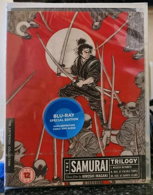 THE SAMURAI TRILOGY Criterion Collection Bluray Aus/Nz Region B Brand ...