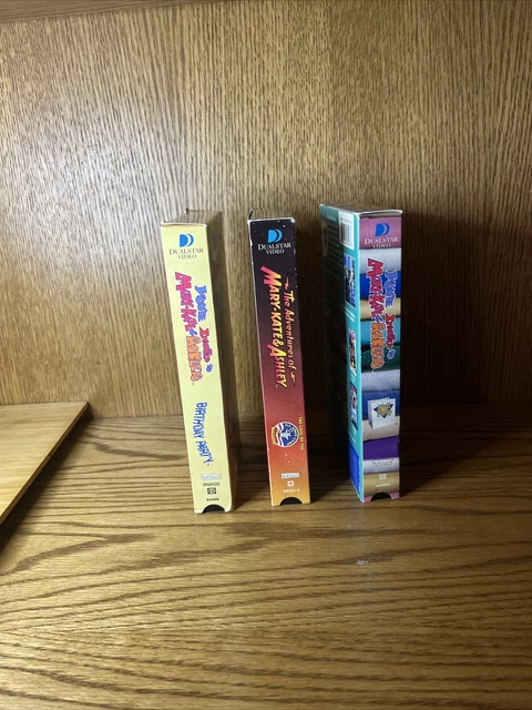 LOT DE TROIS VHS Mary-Kate & Ashley Olsen ; vidéo Dualstar ; sous-titré ...