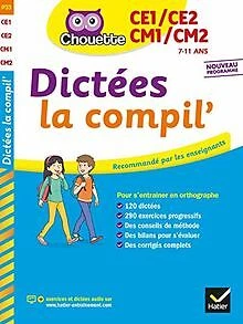 DICTÉES LA COMPIL' CE1/CE2/CM1/CM2 | Livre | état très bon EUR 11,27 - PicClick FR