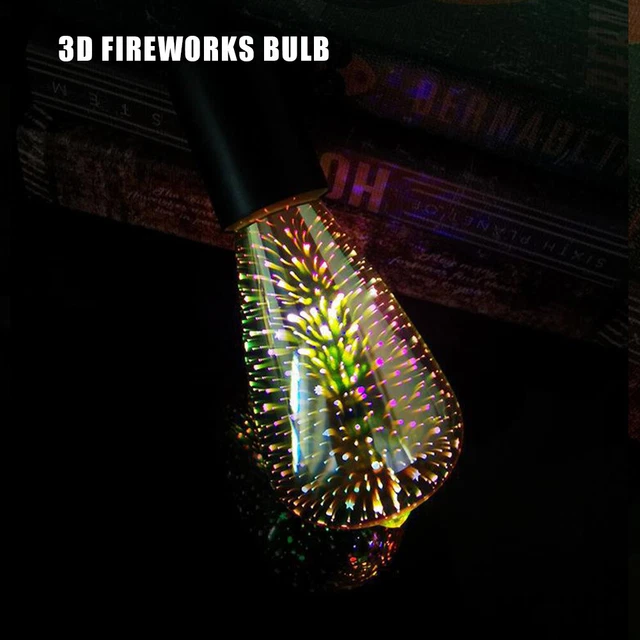 3D FIREWORK LIGHT Bulb Star Shine Decoration(ST64) $16.06 - PicClick AU