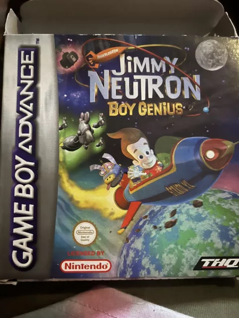 JIMMY NEUTRON BOY Genius Gameboy Advance Gba Collectors Rare! Amazing ...