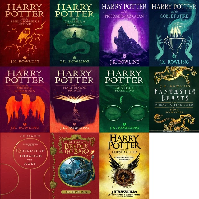 HARRY POTTER BY JK Rowling (11 Audiobooks 130 hrs collection) $25.00 ...