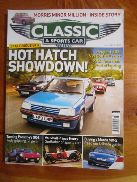 MAGAZINE CLASSIC AND Sports Car March 2018 Vol. 36 No. 13 ***** Must ...