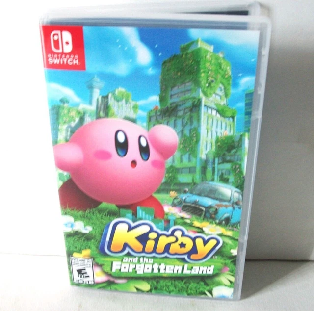 KIRBY FORGOTTEN LAND Case Only NO GAME Nintendo Switch Empty Box Art ...